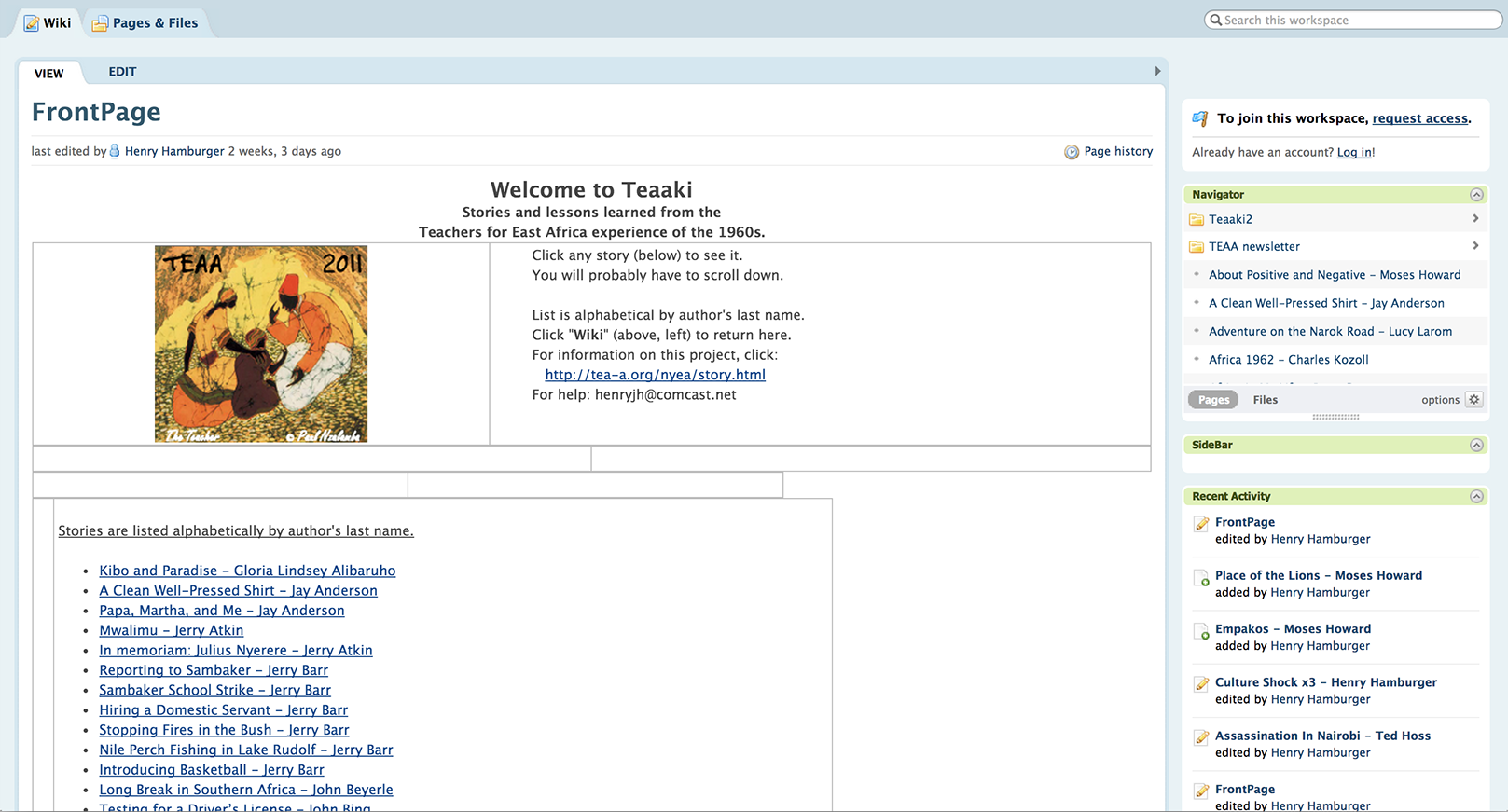Free and professional wiki hosting and file sharing | Education Hub