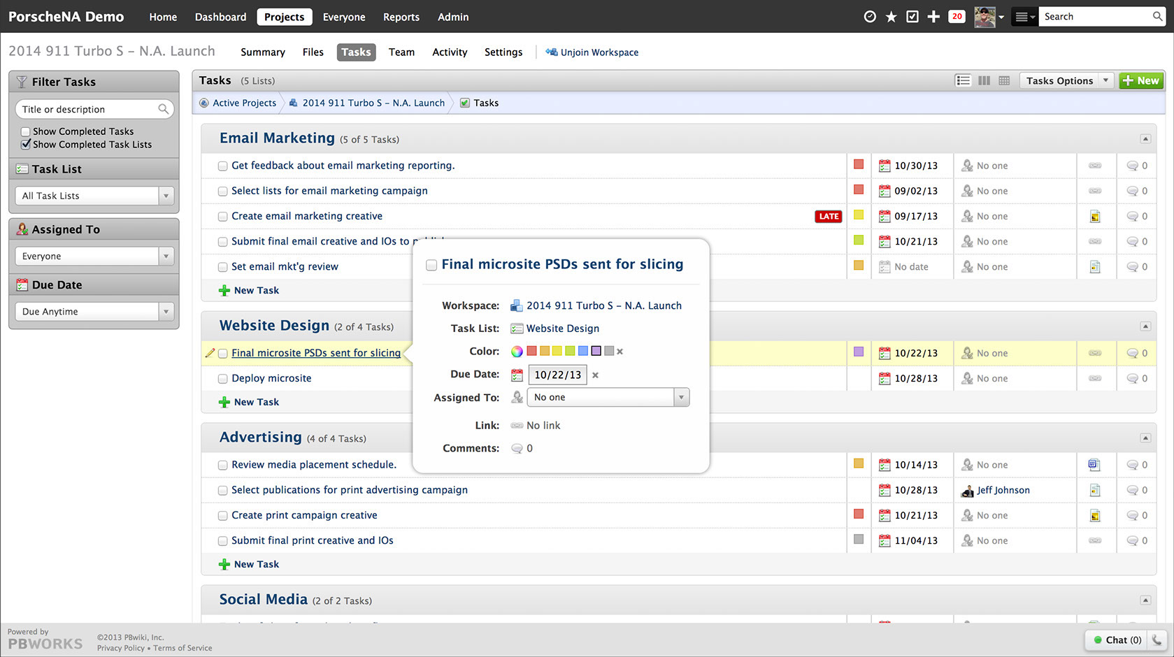 Project management software and online project collaboration | Project Hub